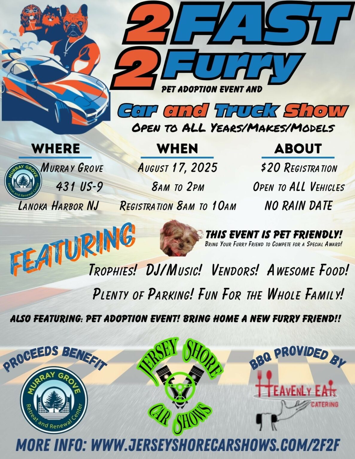 2 Fast 2 Furry Pet Adoption and Car Show – murraygrove.org